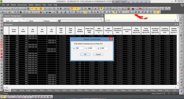 Advantages of using Coordinate System in Caesar II – What Is Piping