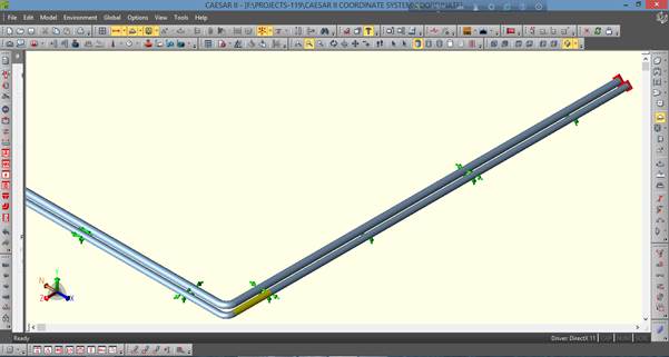 Advantages of using Coordinate System in Caesar II – What Is Piping