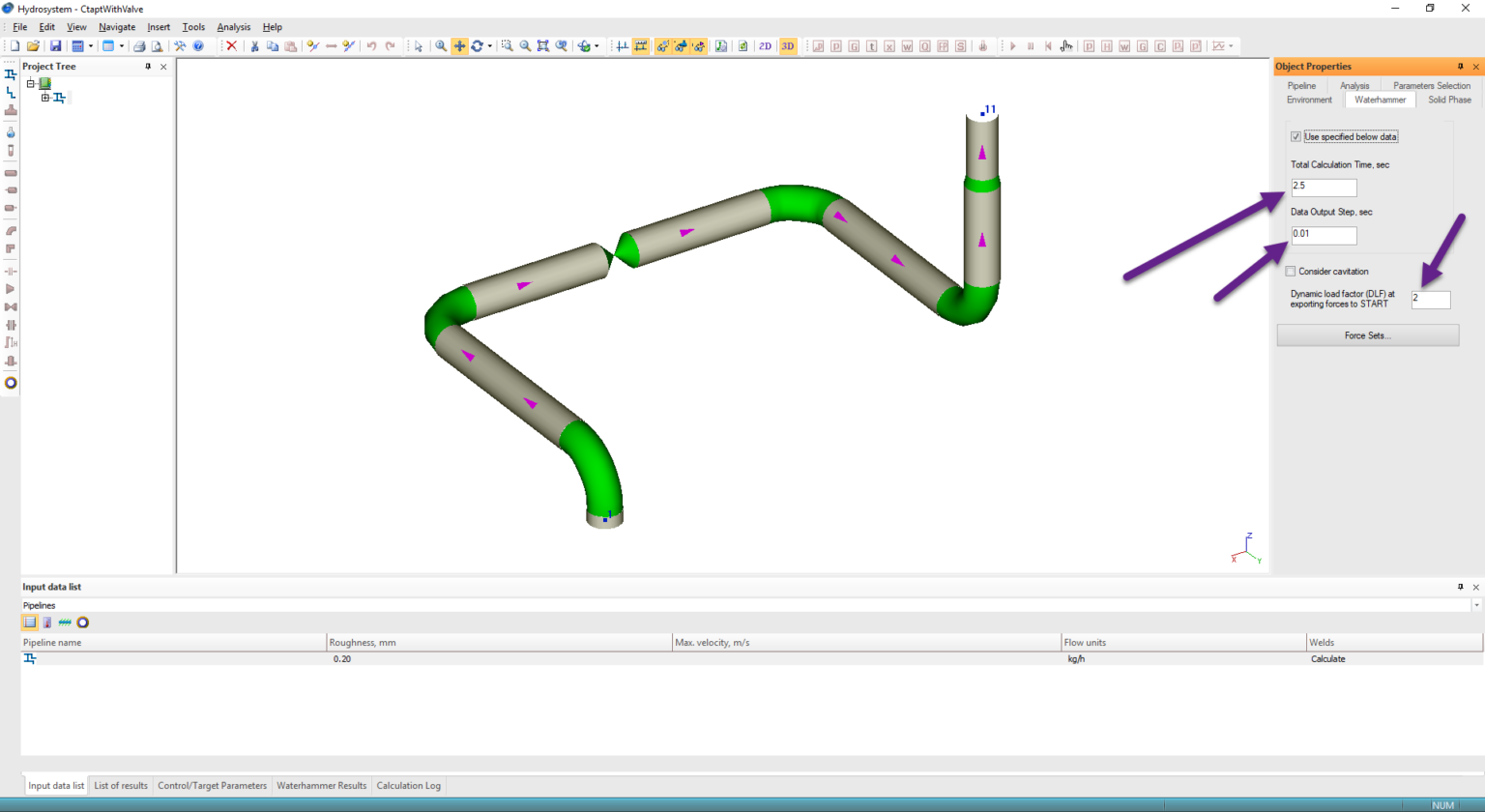 Pipe Stress Analysis from Water Hammer Loads – What Is Piping