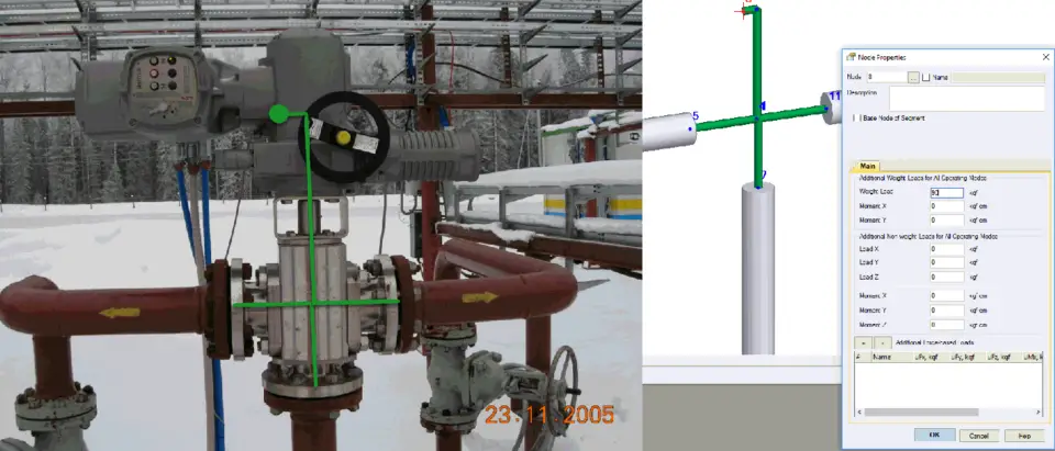 Nonstandard Valve Model for Pipe Stress Analysis: Angular, 3-way, 4-way ...