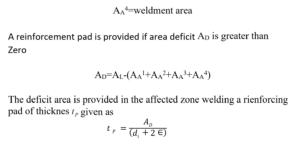Nozzle Reinforcement Calculation for a Cylindrical Nozzle – What Is Piping