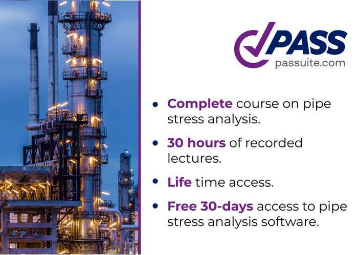 Detailed Online Course on Pipe Stress Analysis (25 hours of Content ...