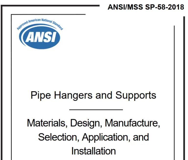 What is MSS SP-58 and Why Is It Important? – What Is Piping